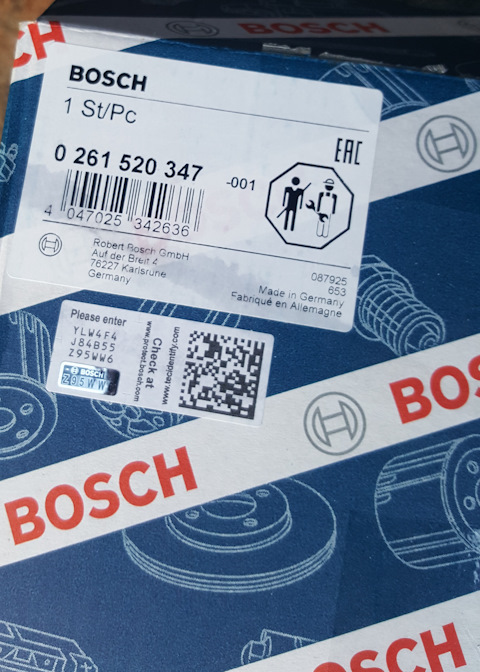 0261520347 Насос высокого давления BOSCH | Запчасти на DRIVE2