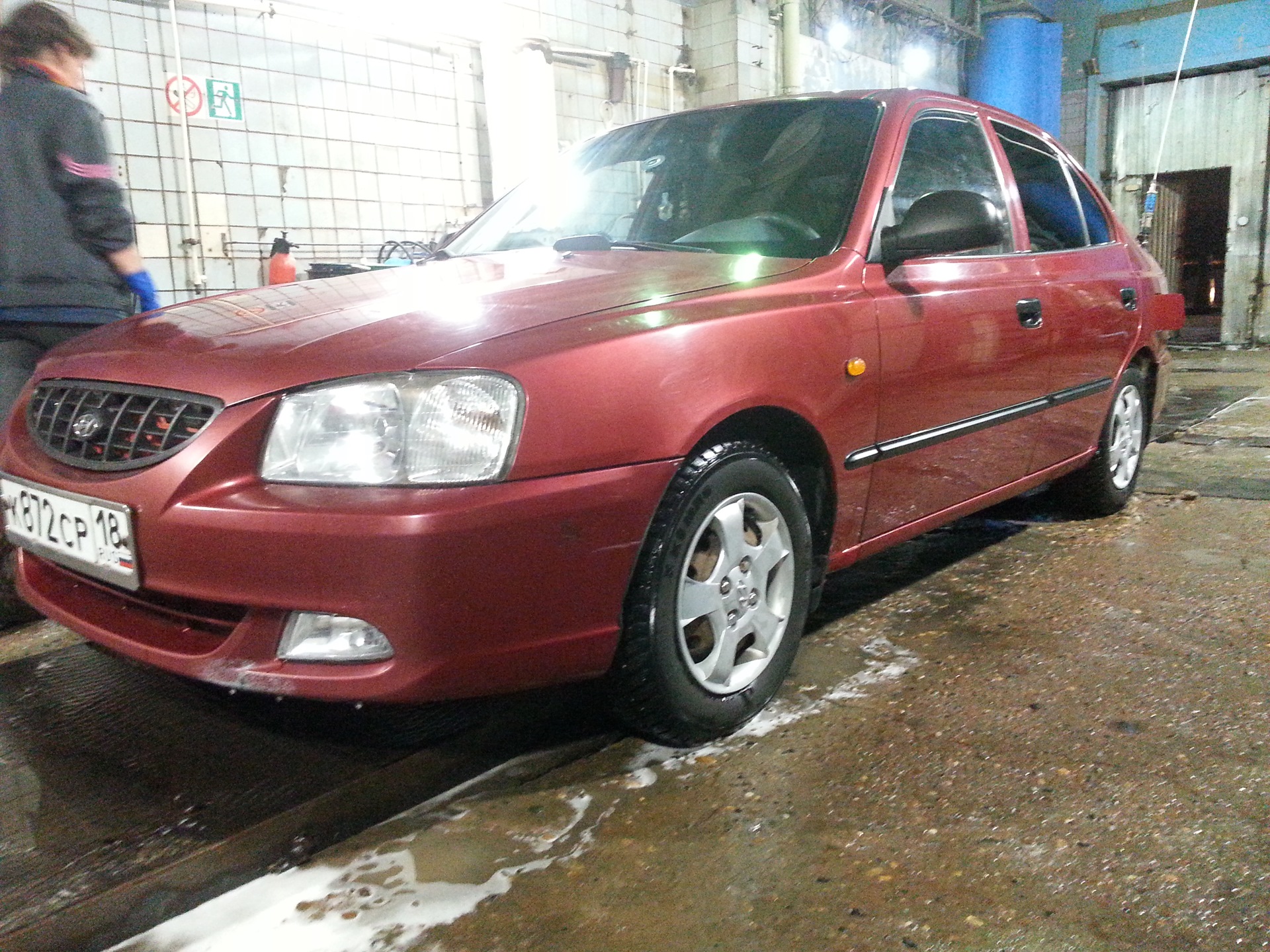 Вот так внезапно это случилось… — Hyundai Accent (2G), 1,5 л, 2005 года | продажа машины | DRIVE2