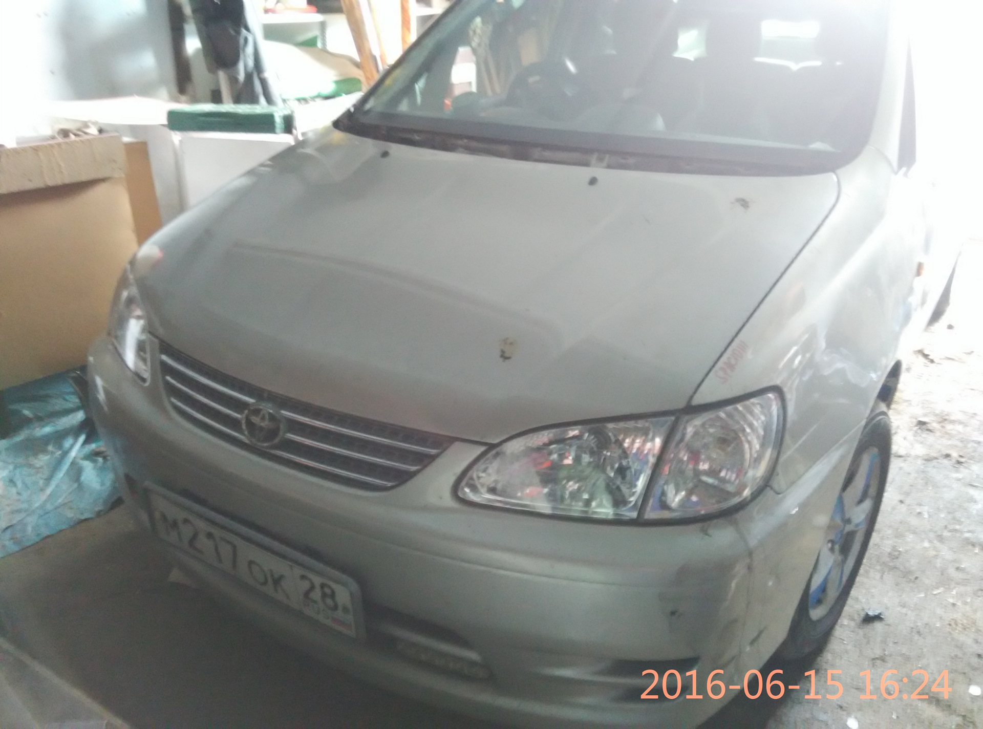 Кузовнуха — Toyota Corolla Spacio (E110), 1,6 л, 1999 года | кузовной ремонт | DRIVE2