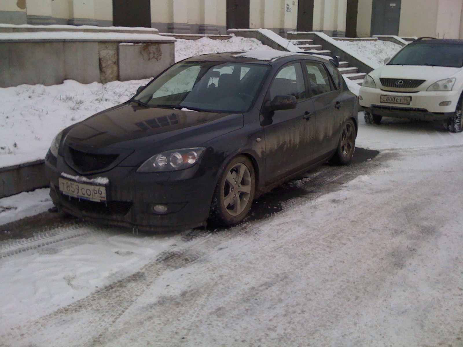 Продам Blitz Type 01 с резиной — Mazda 3 (1G) BK, 2 л, 2005 года ...