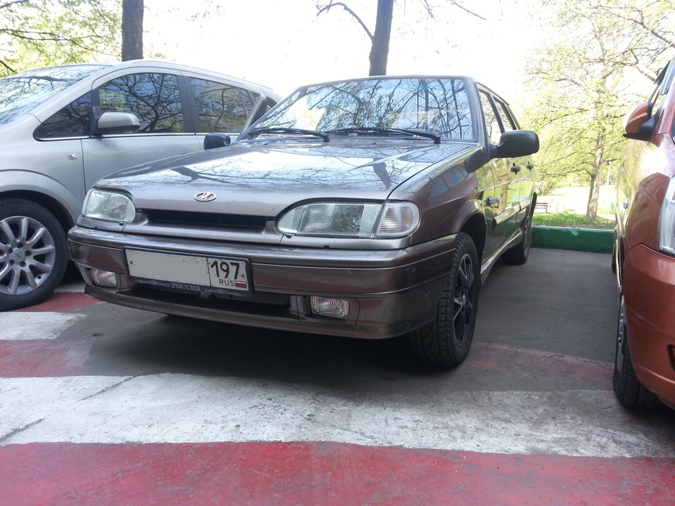 Люкс бампер + ПТ — Lada 2114, 1,6 л, 2008 года | тюнинг | DRIVE2