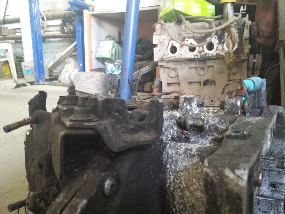 Коробка приказала все таки… — Renault Megane II, 1,6 л, 2008 года ...