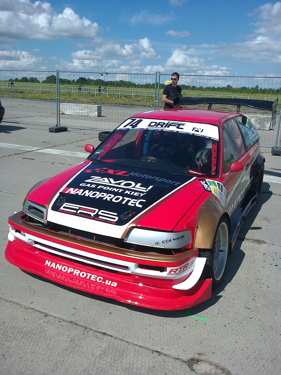 20.07.13 Дрифт, г. Винница, III этап — Opel Omega B, 2,2 л, 1995 года ...