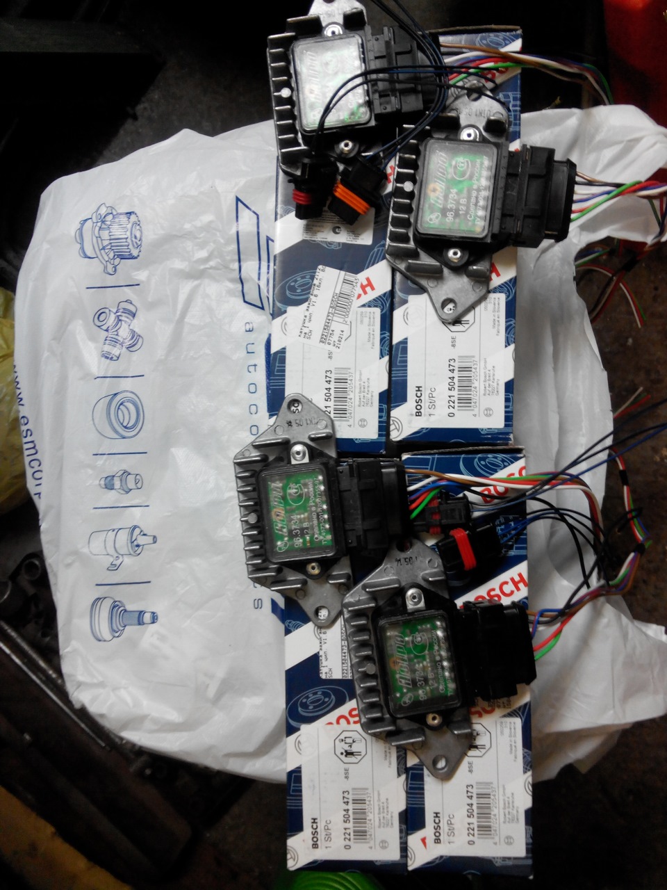 0221504473 КАТУШКА ЗАЖИГАНИЯ BOSCH | Запчасти на DRIVE2