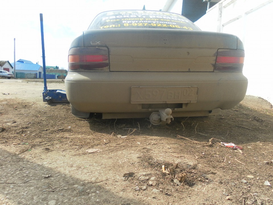 смена задней подвески — Toyota Sprinter (100), 1,5 л, 1992 года ...