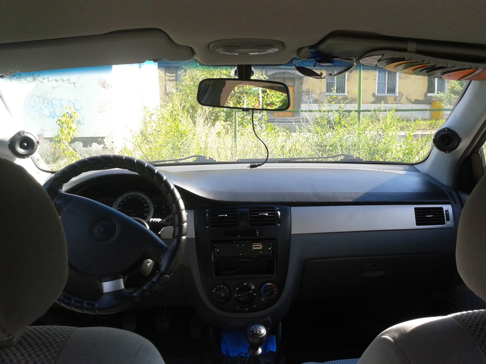Рупора в стойки — Chevrolet Lacetti Sedan, 1,8 л, 2009 года | автозвук ...