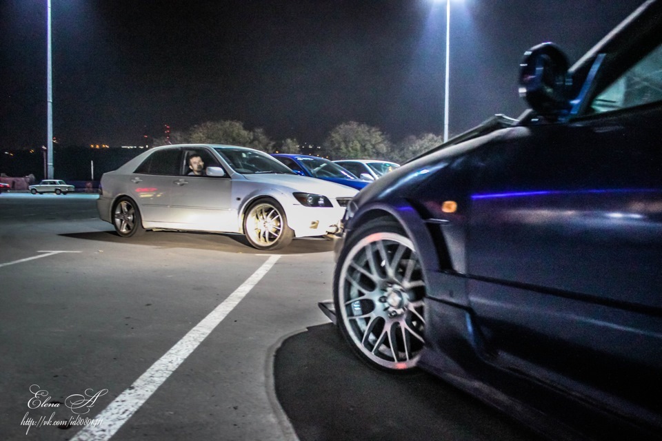 jdm crew nnov + попытки "парного дрифта" — Toyota Altezza, 2,5 л, 2002 года | покатушки | DRIVE2