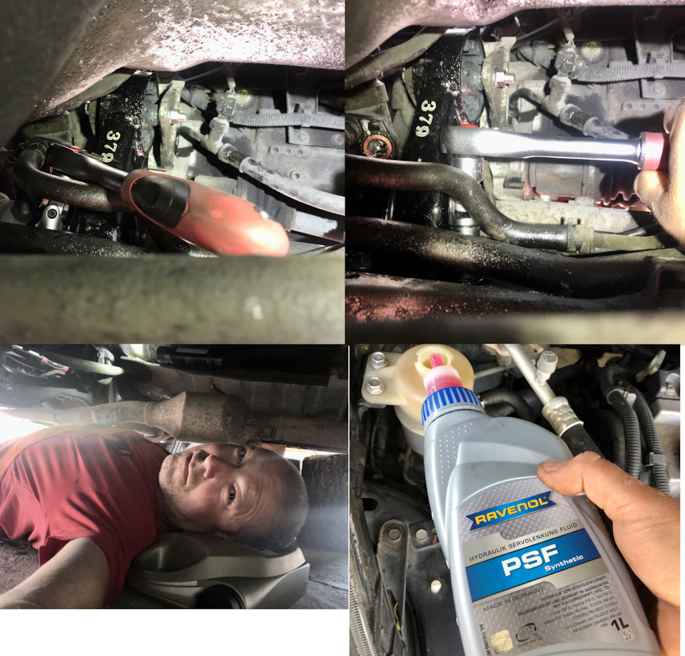 Замена опора двигателя — Mitsubishi Grandis, 2,4 л, 2009 года ...