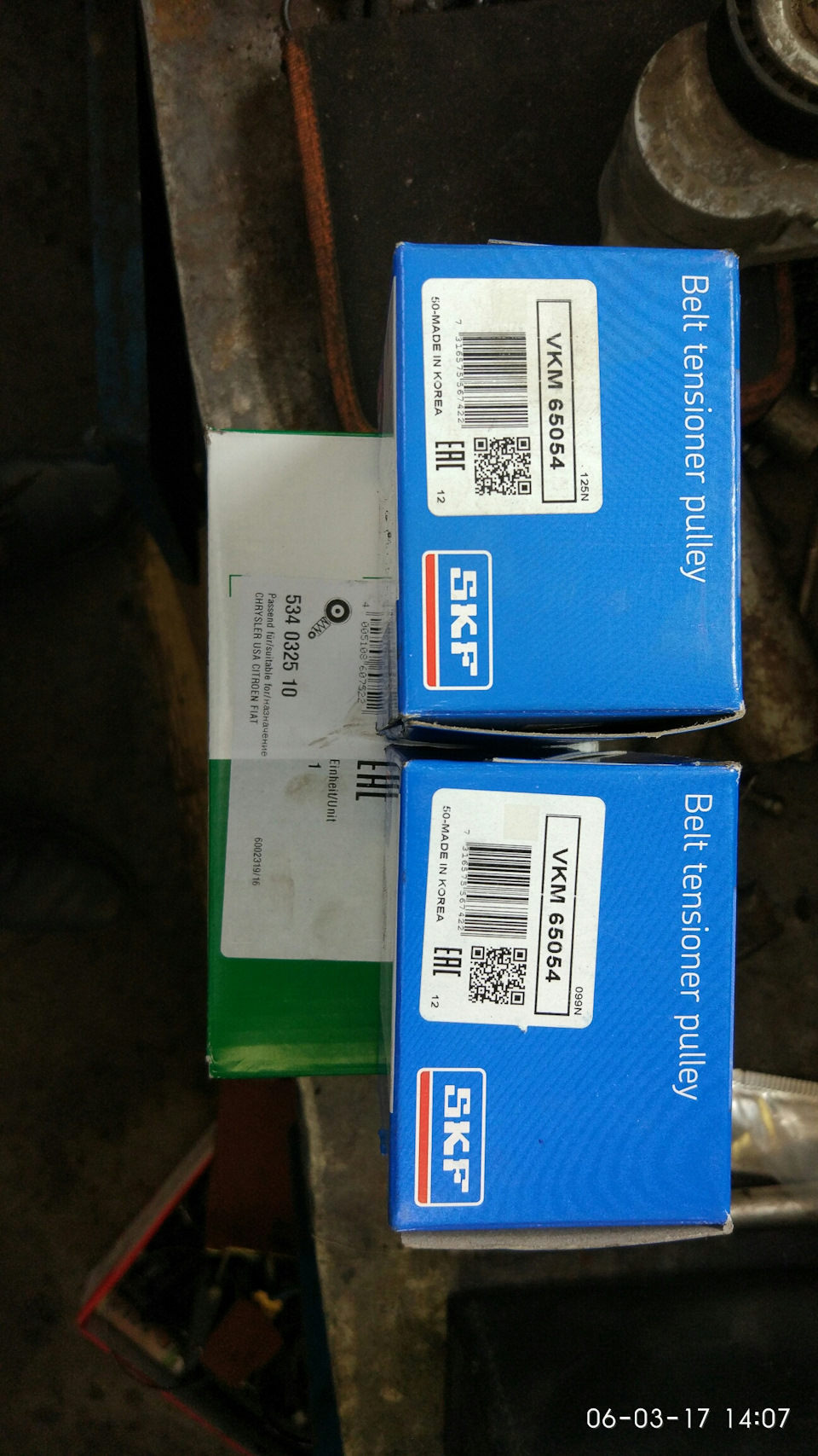 534032510 Натяжитель ремня, многоручейковый ремень INA | Запчасти на DRIVE2