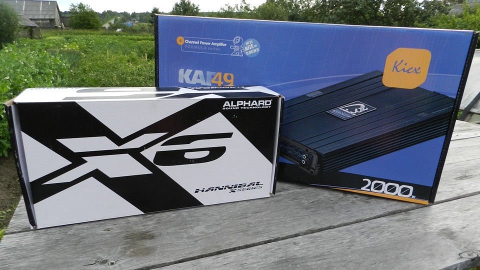 Покупка Kicx KAP-49 и hannibal x6l. — Lada 21120, 1,5 л, 2003 года | автозвук | DRIVE2