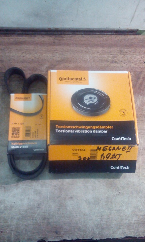 VD1104 Шкив коленчатого вала CONTITECH | Запчасти на DRIVE2