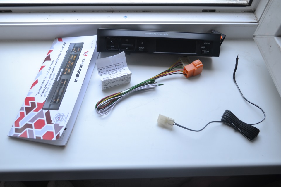 Маршрутный бортовой компьютер Multitronics X150 — Lada 21093i, 1,5 л, 2004 года | электроника ...