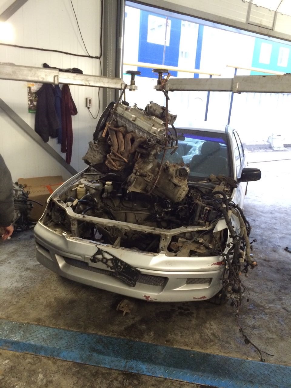 4G15 GDI + CVT off — Mitsubishi Cedia, 2 л, 2001 года | визит на сервис ...