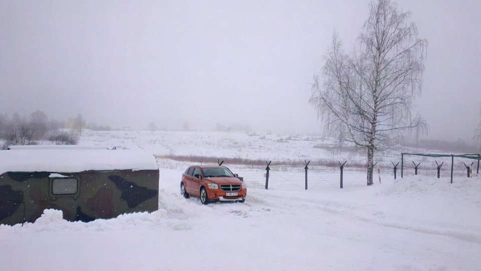 Немного Military — Dodge Caliber, 2 л., 2011 года | фотография | DRIVE2