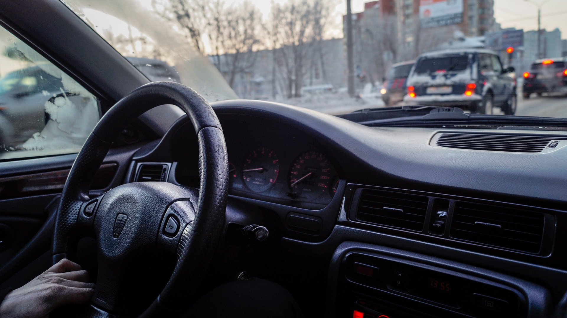 Зимний закат с Rover 400 — DRIVE2