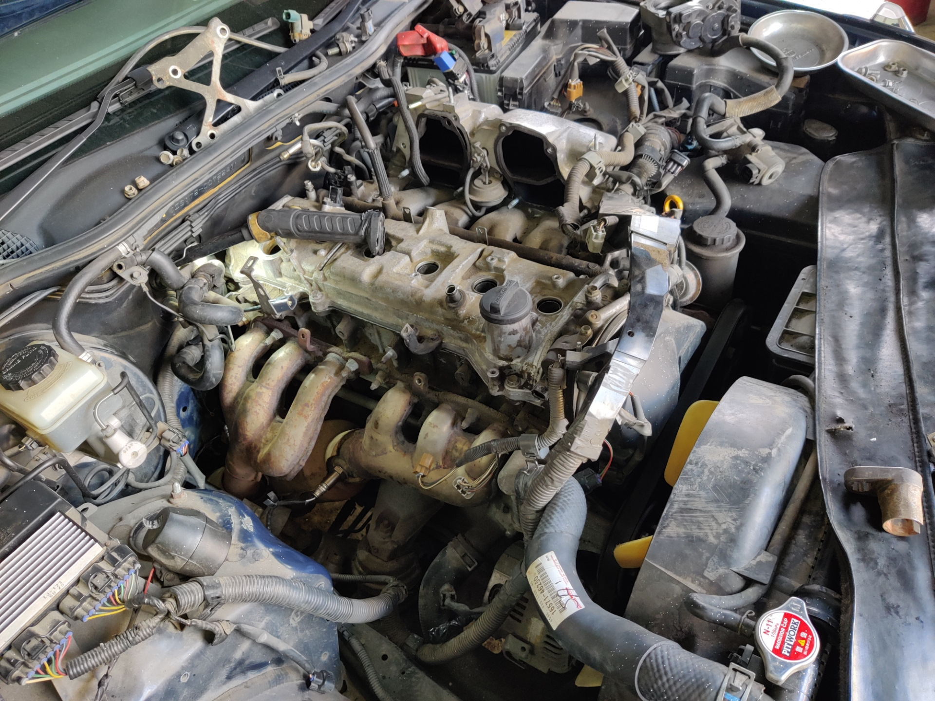 ТО перед зимой — Toyota Crown (S170), 3 л, 2002 года | визит на сервис ...