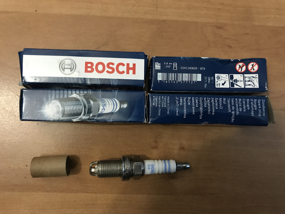 0241240609 Свеча зажигания BOSCH | Запчасти на DRIVE2