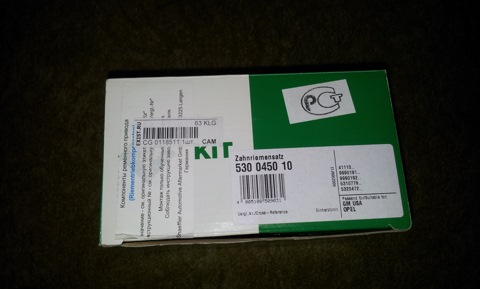 530045010 Комплект ремня ГРМ INA | Запчасти на DRIVE2