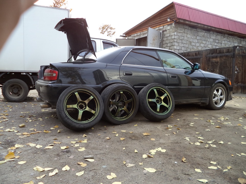 Ну вот и взял я себе (18) Восемнадцатые колеса! — Toyota Chaser (100 ...
