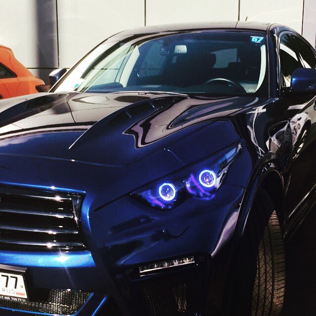 Illskill/vossen party — Infiniti QX70, 3 л, 2013 года | встреча | DRIVE2