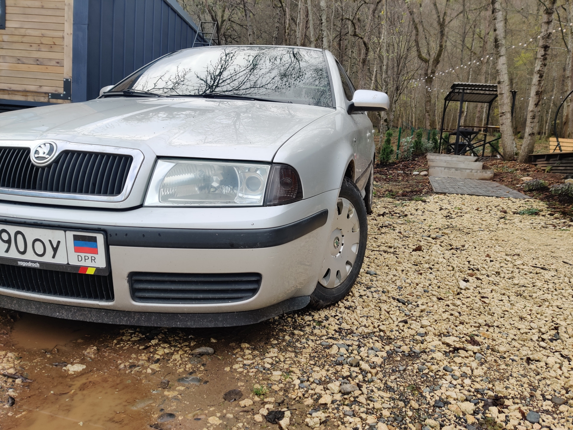 Первая дальняя дорога и мысли о 6 передаче. — Skoda Octavia A4 Mk1, 2 л ...