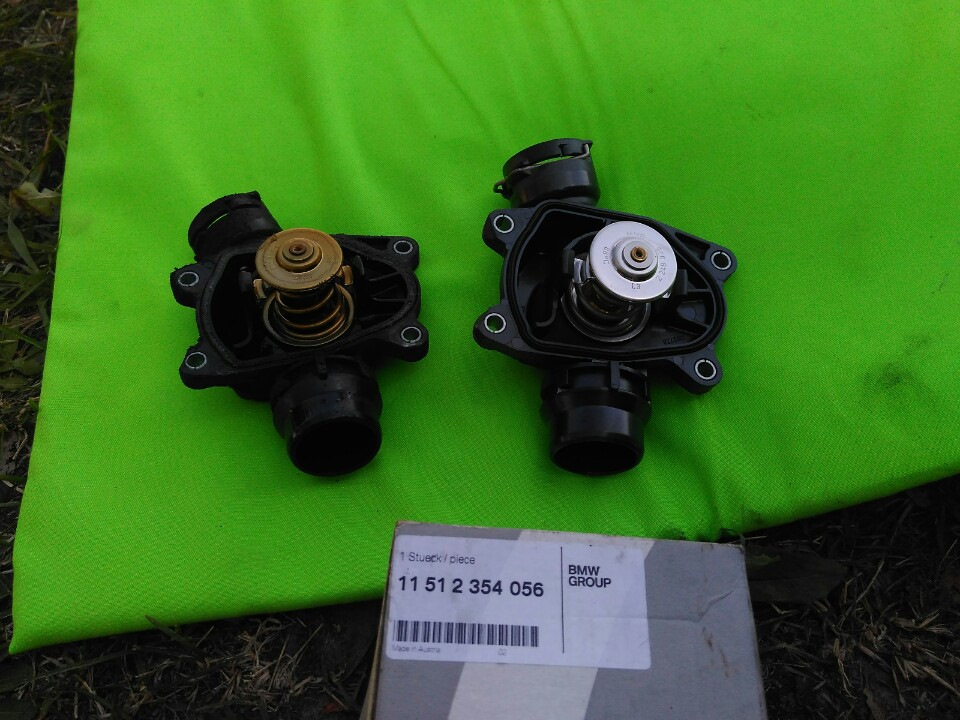 Замена термостатов. — BMW 3 series (E46), 3 л, 2002 года | своими ...