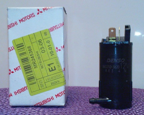 MR245368 НАСОС ОМЫВАТЕЛЯ СТЕКЛА Mitsubishi | Запчасти на DRIVE2