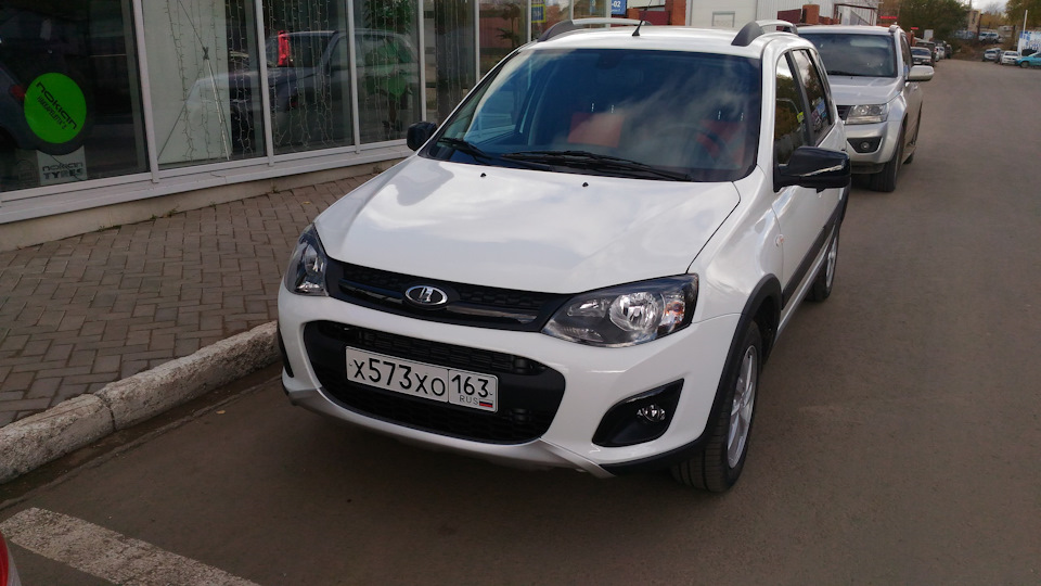 777, полёт нормальный — Lada Kalina Cross, 1,6 л, 2017 года ...