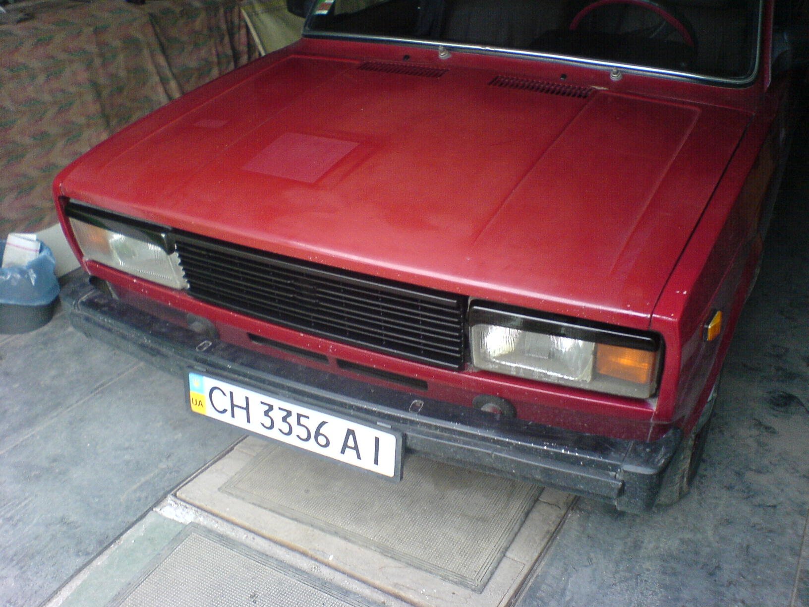Сплошная решетка — Lada 2105, 1,5 л, 1988 года | аксессуары | DRIVE2