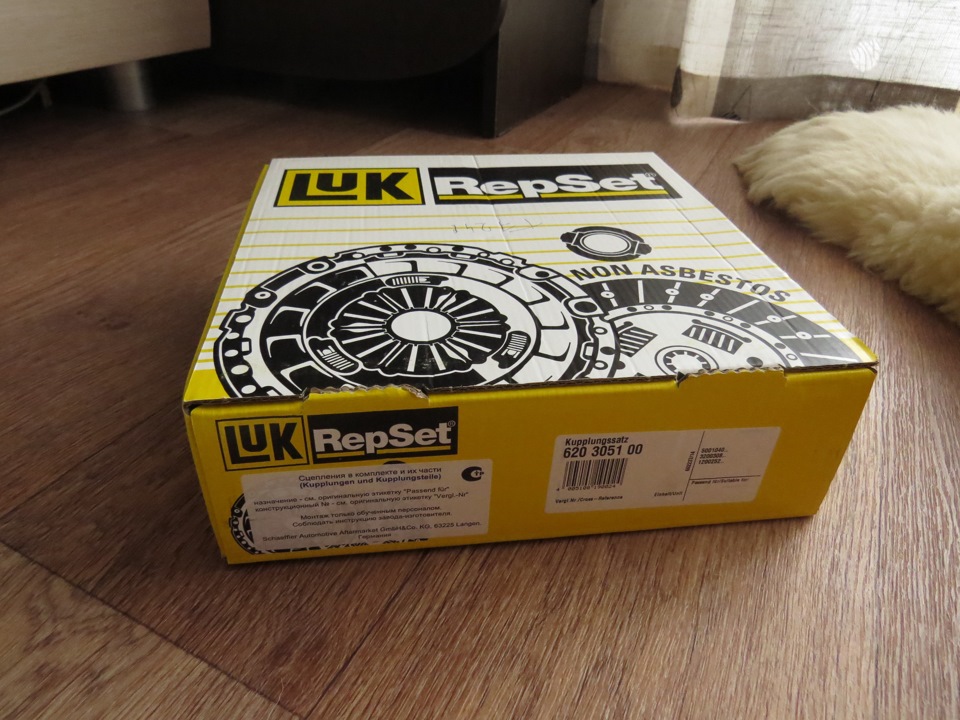 Сцепление LUK. — Lada Калина Хэтчбек (1G), 1,6 л, 2007 года | запчасти ...