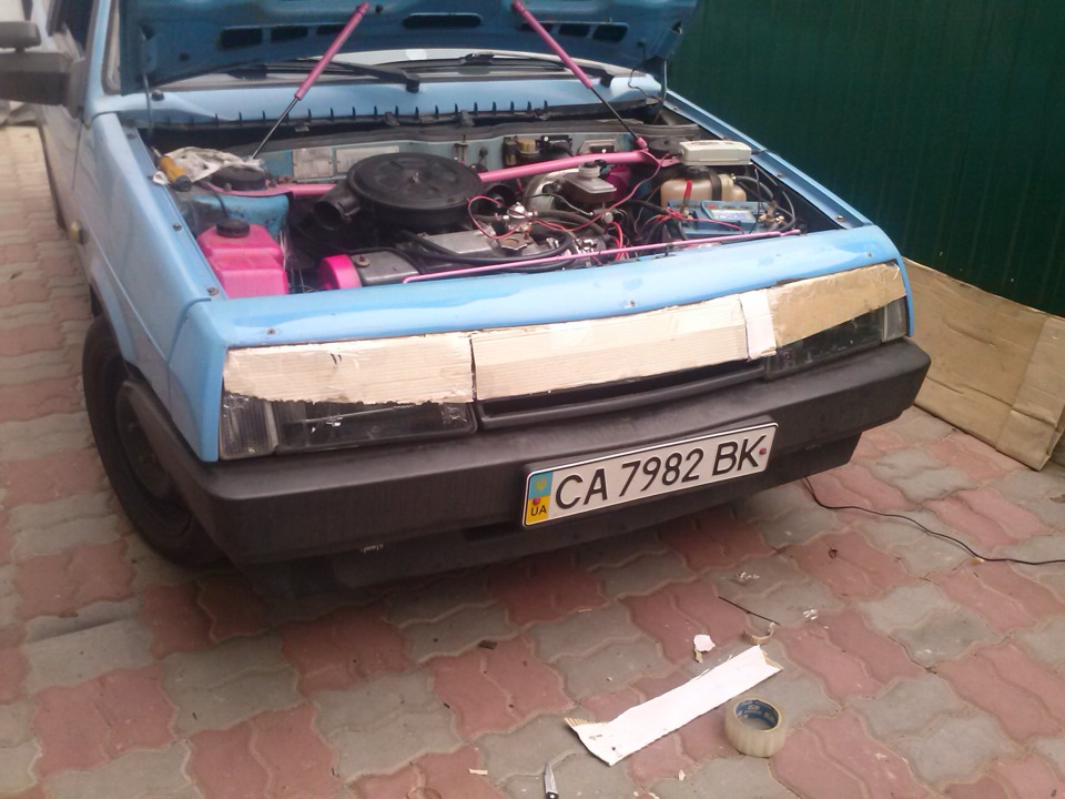 Жёсткий Bad Boy — Lada 2108, 1,3 л, 1988 года | стайлинг | DRIVE2