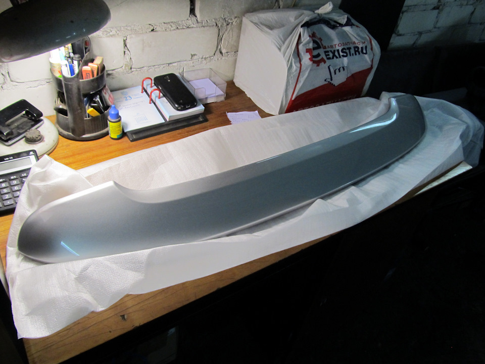 Спойлер крышки багажника — Chevrolet Lacetti 5D, 1,6 л, 2007 года ...