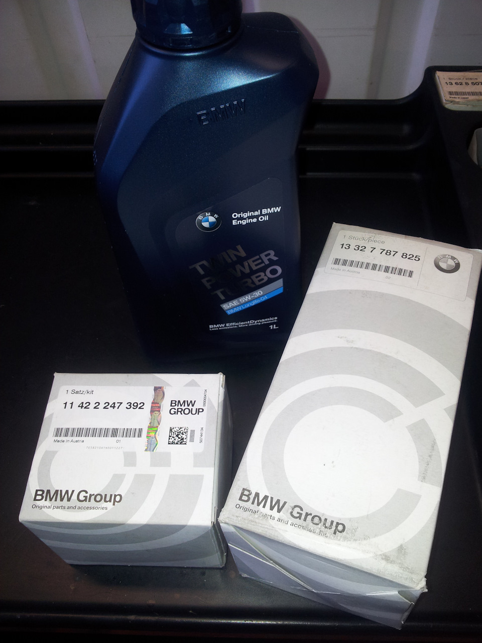 11422247392 Фильтр масляный BMW | Запчасти на DRIVE2