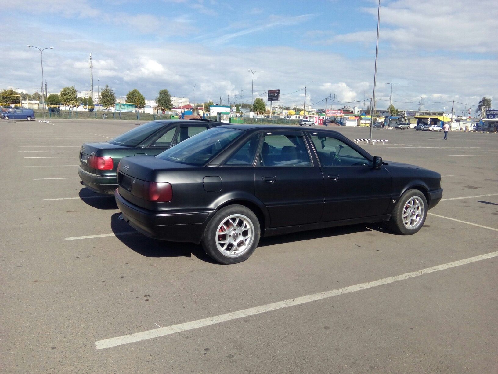 Запись от 10 июля 20 51 — Audi 80 B4 1 9 л 1993 года колёсные