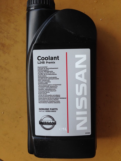 KE90299935 АНТИФРИЗ NISSAN 1L 40С ЗЕЛНЫЙ (EU) NISSAN INFINITI ...