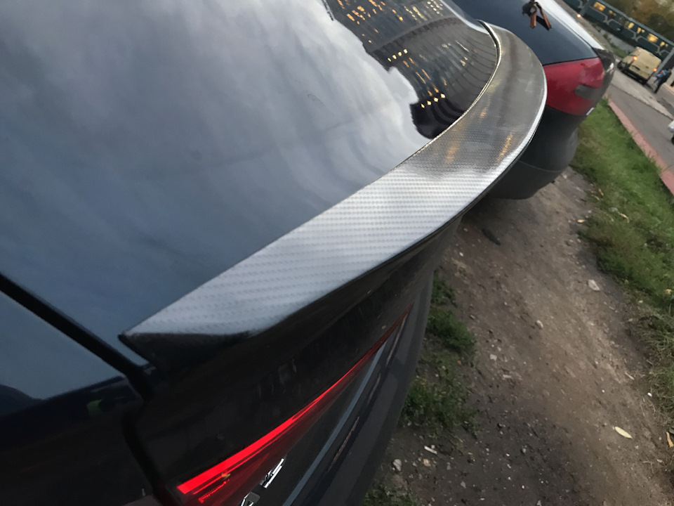 Ориджинал карбон спойлер — Audi A3 Sedan (8V), 1,4 л, 2017 года ...
