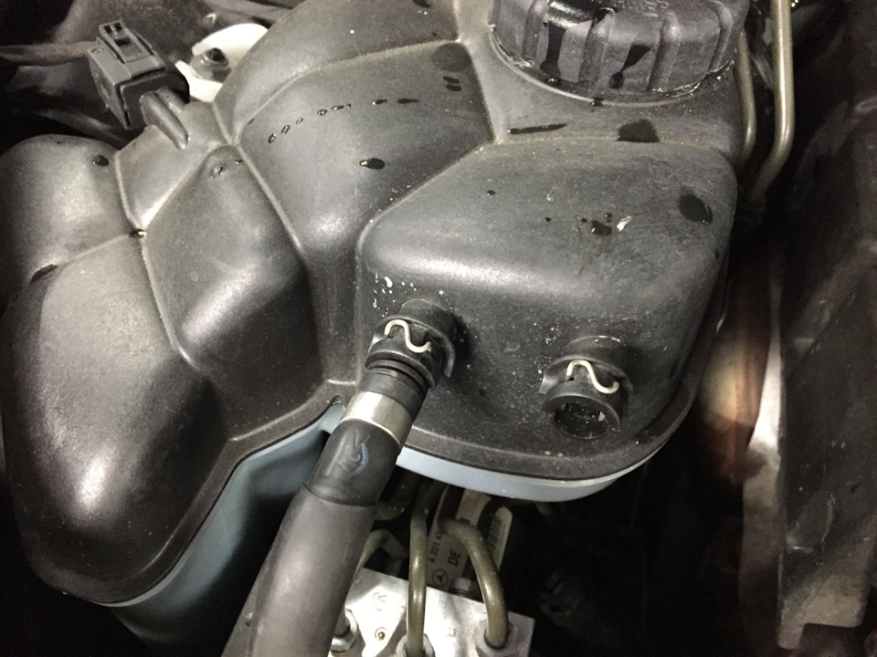 Mercedes — быстросъемы системы охлаждения — DRIVE2