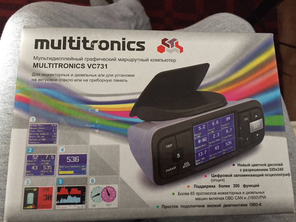 Multitronics VC731 — Renault Duster (1G), 2 л, 2014 года | аксессуары | DRIVE2