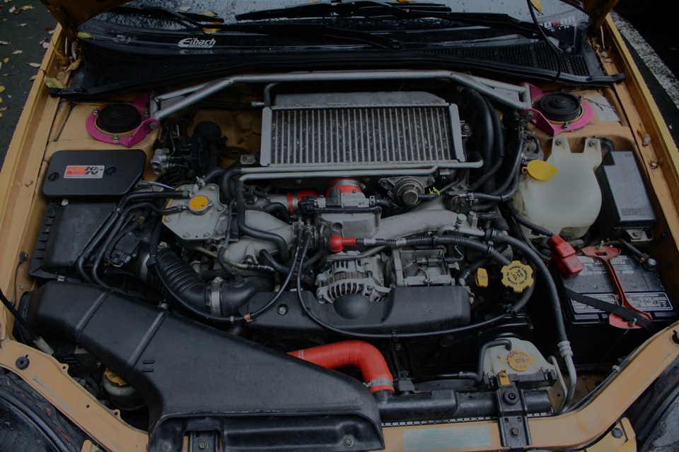 Вот такое у нас сердце … — Subaru Impreza WRX (GD/GG), 2 л, 2003 года ...