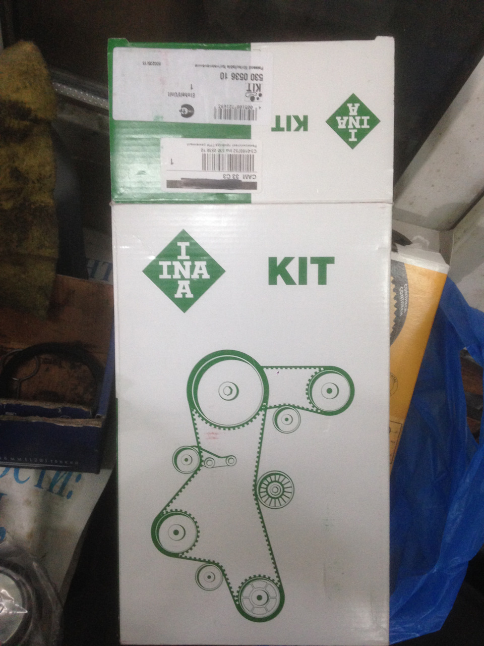 530053610 Комплект ремня ГРМ INA | Запчасти на DRIVE2