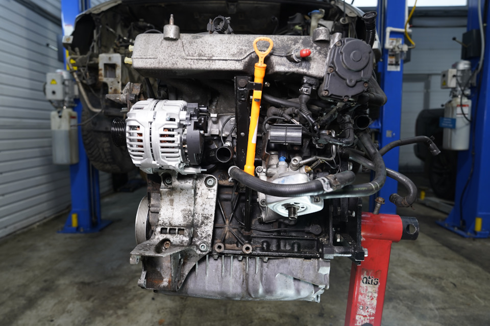 Выбор контрактного мотора, подготовка к установке — Volkswagen Sharan ...