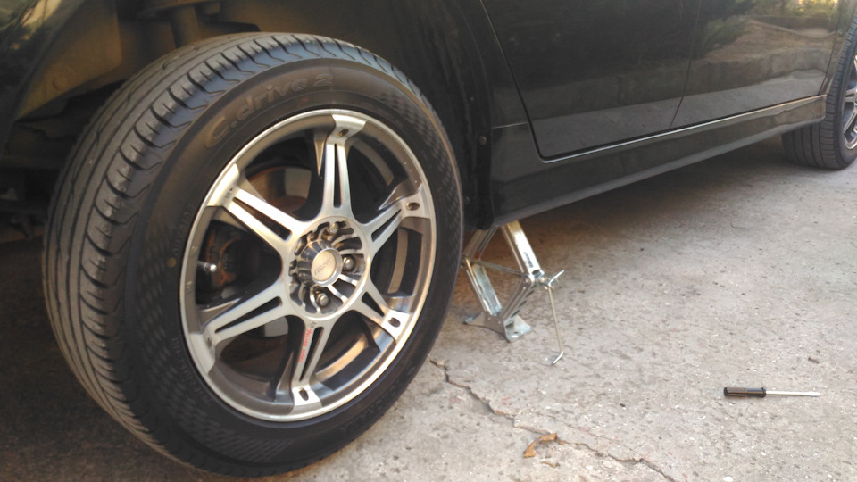 Как натянуть ручник на хонда аккорд 7