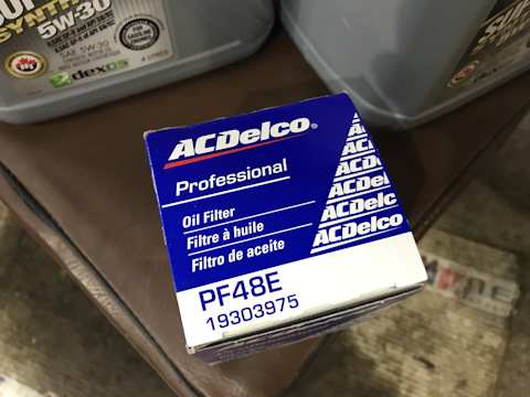 19303975 Фильтр масляный PF48E ACDelco | Запчасти на DRIVE2