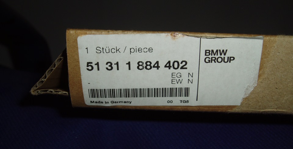 51311884402 Декоративная планка BMW | Запчасти на DRIVE2