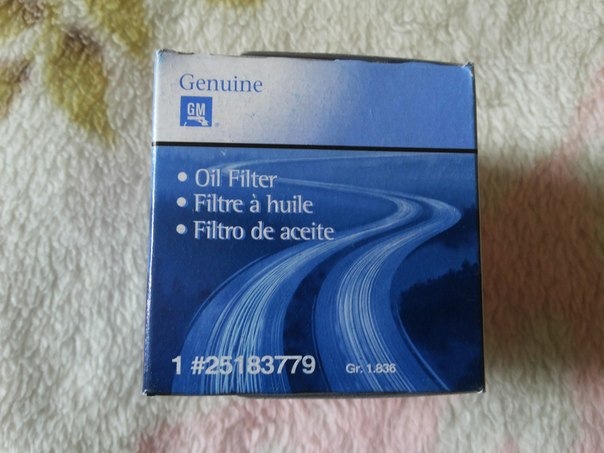 [подготовка к замене масла] Фильтр масляный GM 25183779 — Daewoo Matiz ...