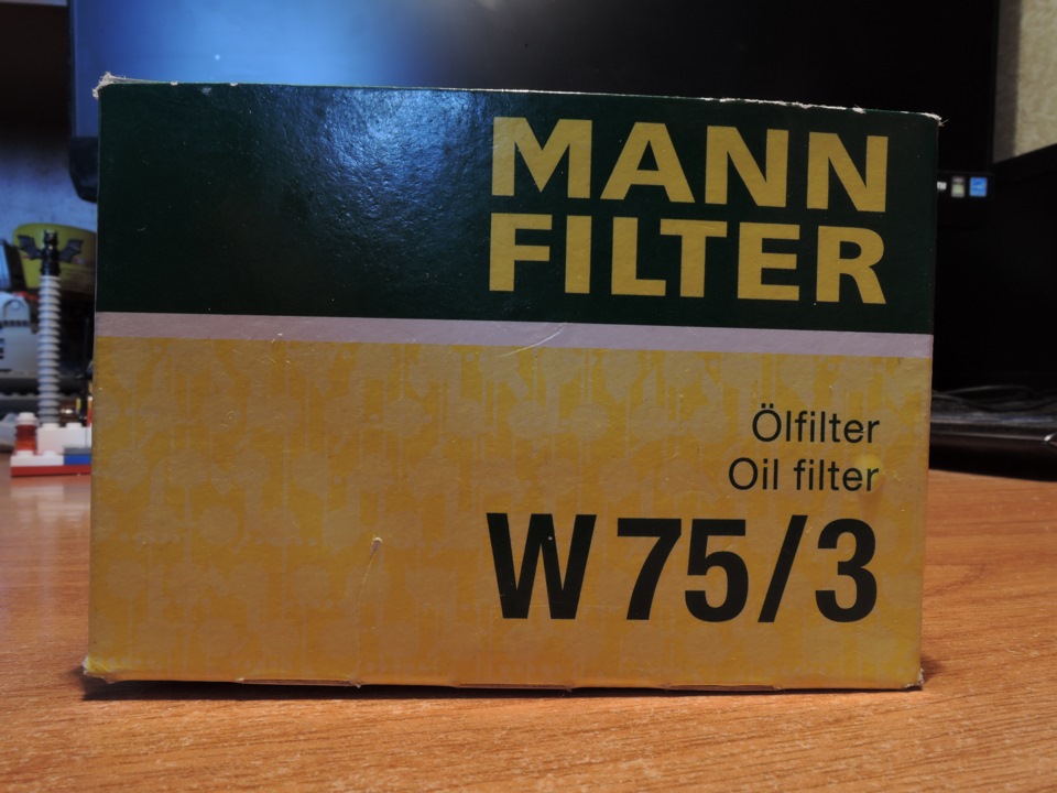 mann w75/3 — Renault Logan (1G), 1,6 л, 2008 года | плановое ТО | DRIVE2