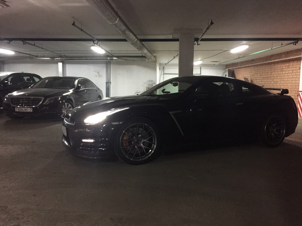 Установлено! Rays G27 + Dunlop SP Sport Maxx GT 600 DSST CTT :D ...