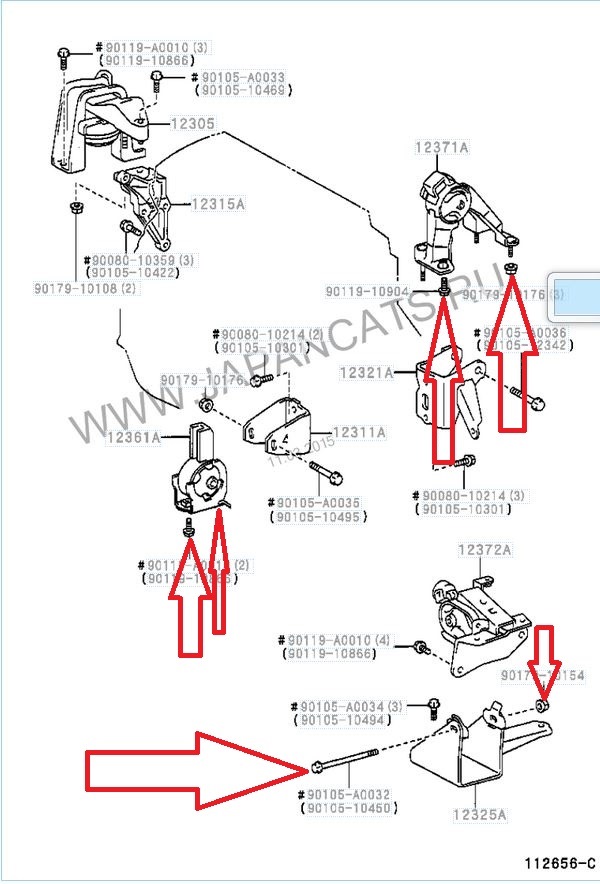 Замена передних нижних рычагов — Pontiac Vibe (1G), 1,8 л, 2004 года ...