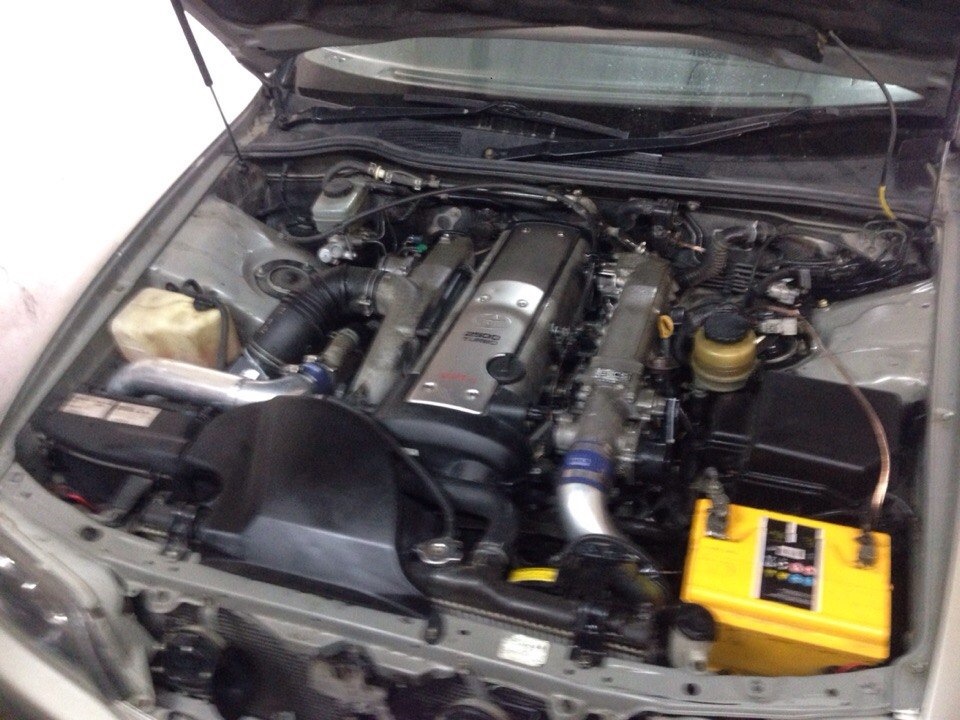 Свап проект ''Japanese pursuer speed'' Состоялся! — Toyota Chaser (100 ...