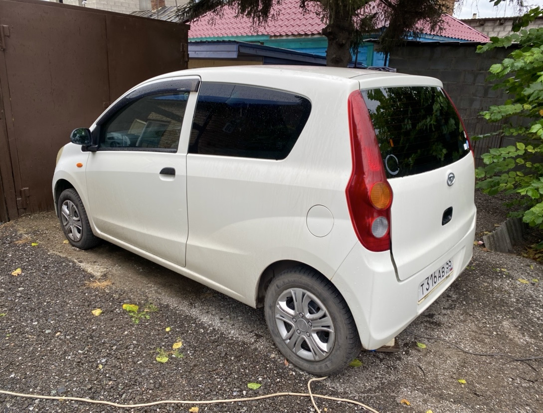 Тонировка — Daihatsu Mira (L275/L285), 0,7 л, 2009 года | тюнинг | DRIVE2